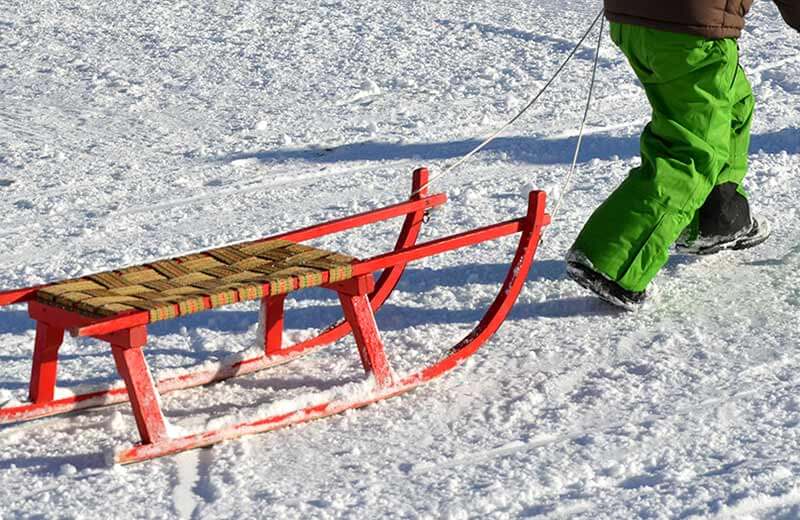 Slittare in Val Pusteria - tutte le piste slittino